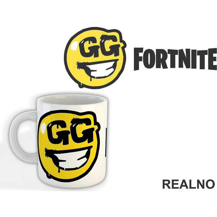 GG - FORTNITE - ŠOLJA