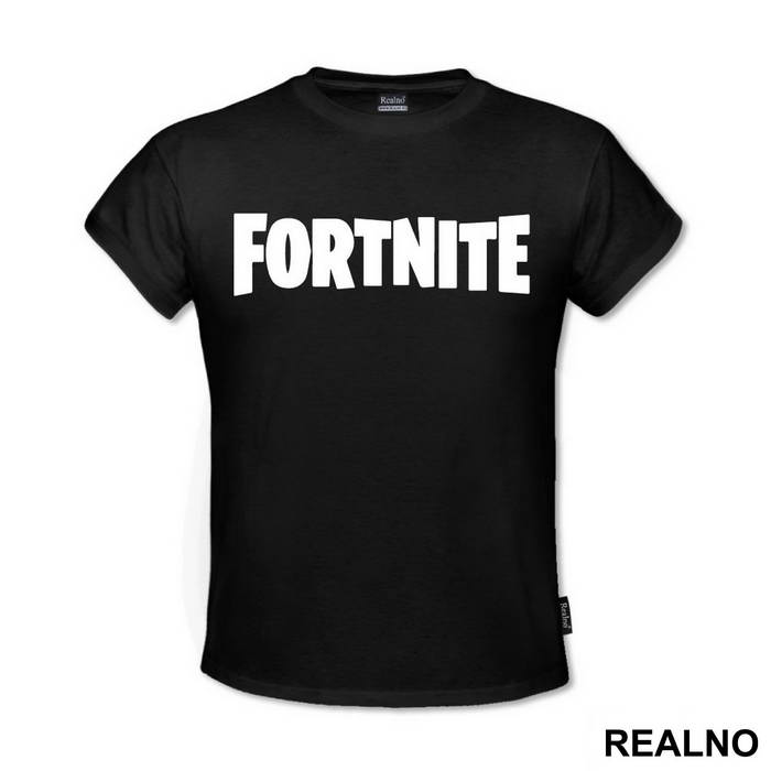 TEXT LOGO - FORTNITE - MAJICA