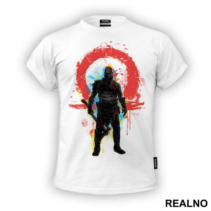 COLORS SPLATTER - GOD OF WAR - MAJICA