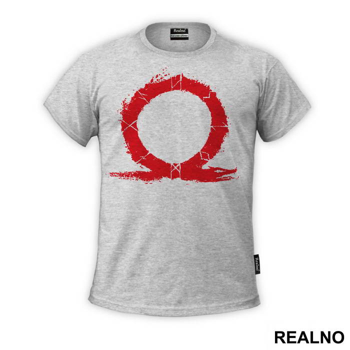 OMEGA SYMBOL - GOD OF WAR - MAJICA