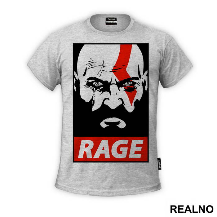 RAGE - GOD OF WAR - MAJICA