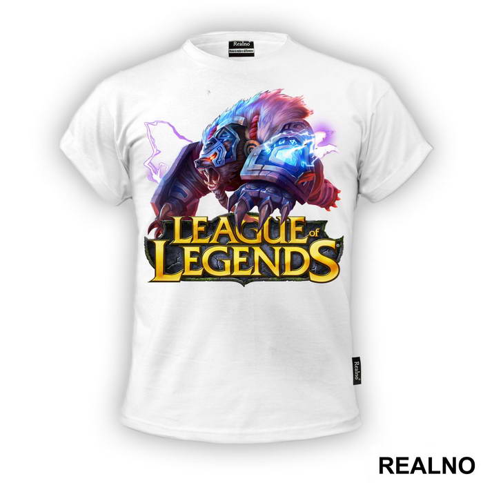 RUNEGUARD VOLIBEAR - LEAGUE OF LEGENDS - MAJICA