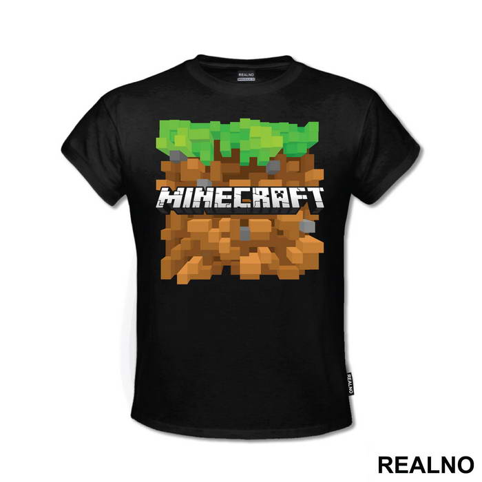 BLOCKS LOGO - MINECRAFT - MAJICA