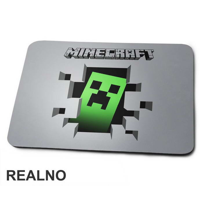 CREEPER - MINECRAFT - PODLOGA ZA MIŠ