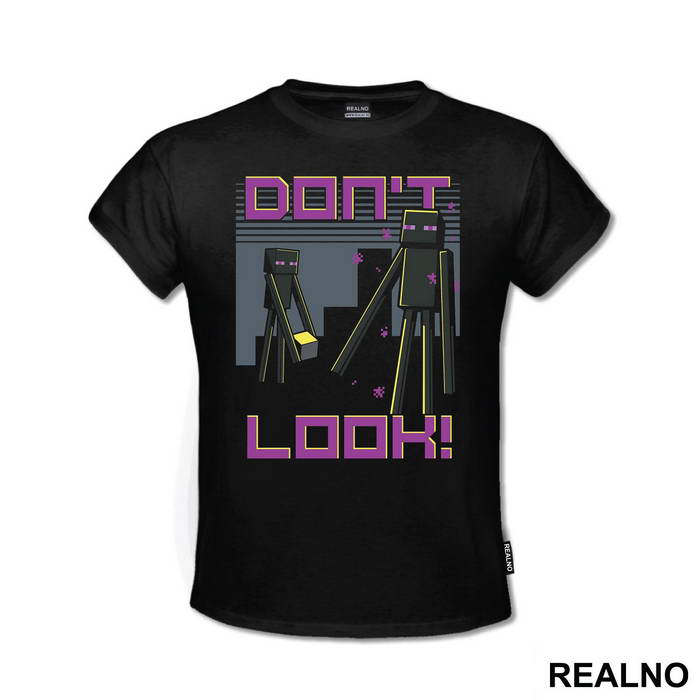 DON'T LOOK - MINECRAFT - MAJICA