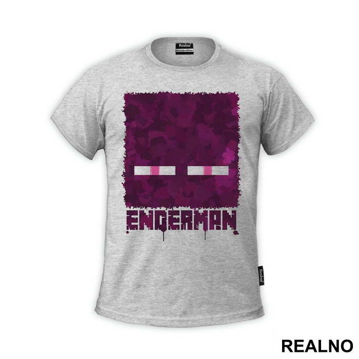 ENDERMAN - MINECRAFT - MAJICA