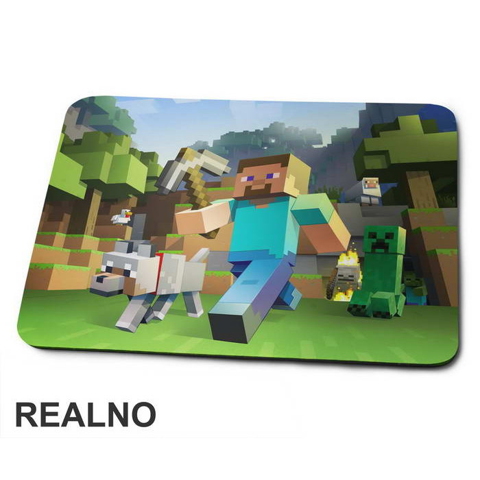 GAME - MINECRAFT - PODLOGA ZA MIŠ