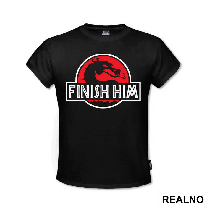 FINISH HIM - MORTAL KOMBAT - MAJICA