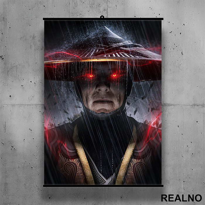 RAIDEN - MORTAL KOMBAT - POSTER SA NOSAČEM