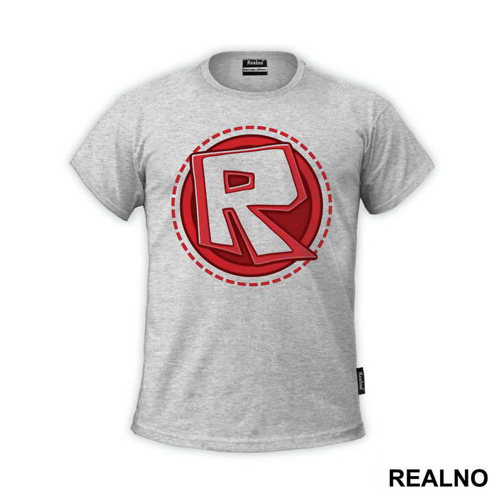 R LOGO IN A CIRCLE - ROBLOX - MAJICA