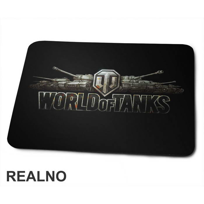 WORLD OF TANKS LOGO - PODLOGA ZA MIŠ