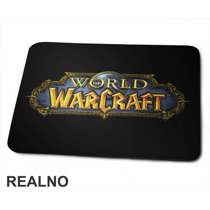 WORLD OF WARCRAFT - WOW - LOGO - PODLOGA ZA MIŠ