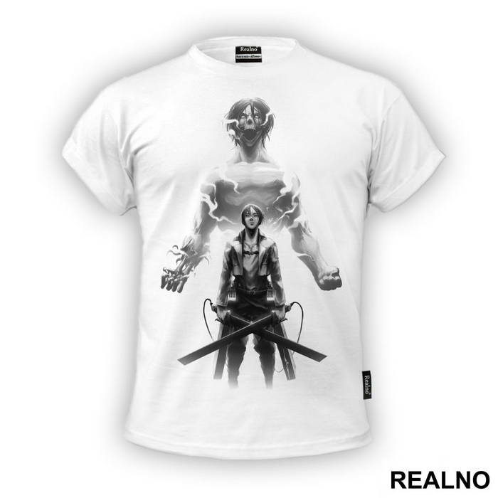EREN YEAGER - ATTACK ON TITAN - AOT - MAJICA