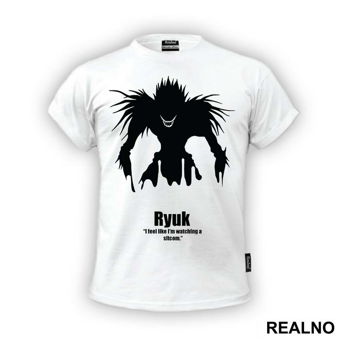 RYUK QUOTE - DEATH NOTE - MAJICA