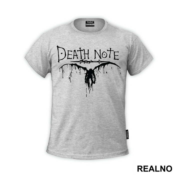 SILHOUETTE LOGO - DEATH NOTE - MAJICA