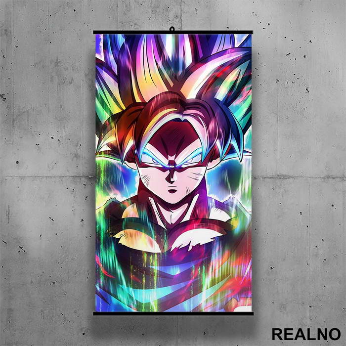 COLORS - GOKU - DRAGON BALL - POSTER SA NOSAČEM