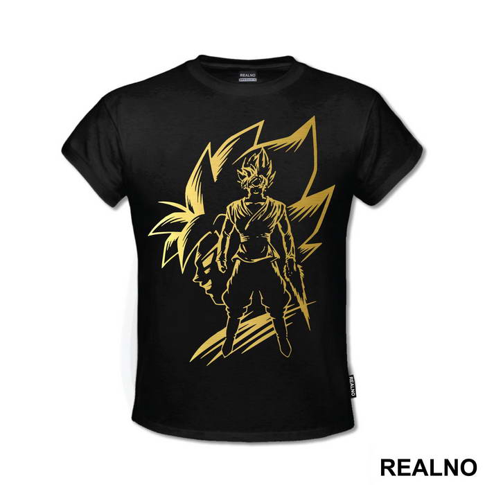 GOLDEN GOKU BLACK - DRAGON BALL - MAJICA