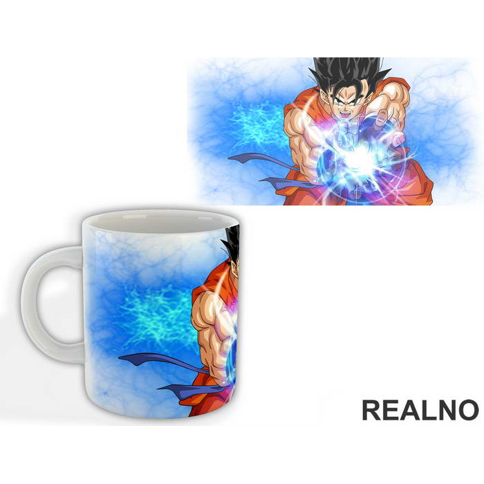 KAMEHAMEHA - BLUE - GOKU - DRAGON BALL - ŠOLJA