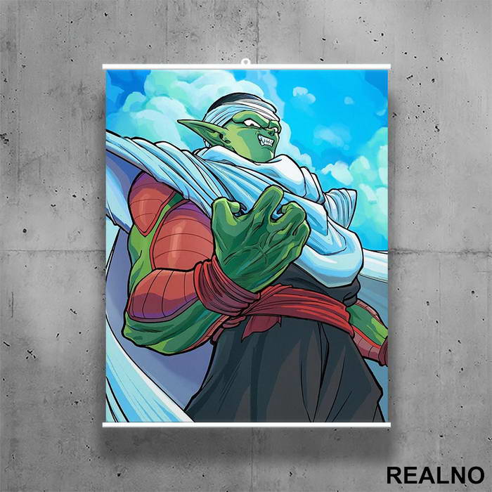 PICCOLO - ANGRY - GOKU - DRAGON BALL - POSTER SA NOSAČEM