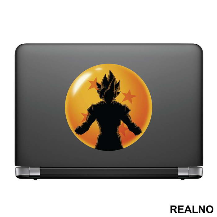 STANDING - GOKU - DRAGON BALL - NALEPNICA