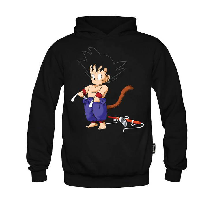 TYING HIS BELT - GOKU - DRAGON - BALL - DUKS