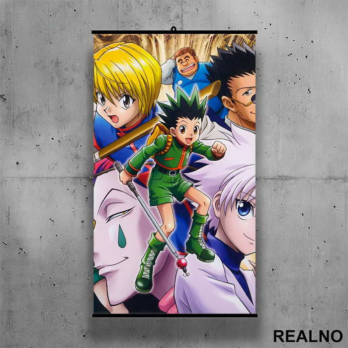 CHARACTERS - HUNTER X HUNTER - POSTER SA NOSAČEM