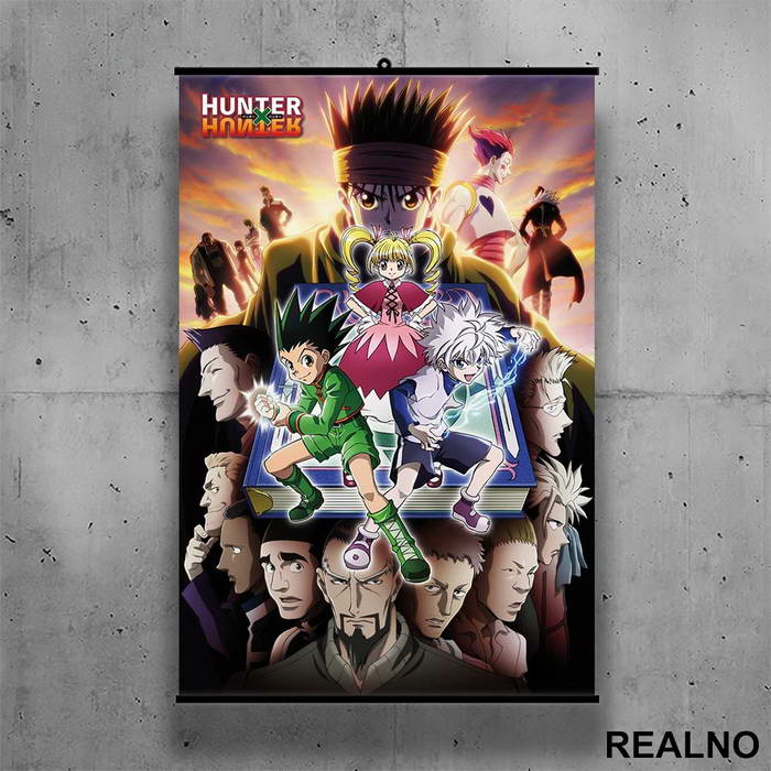 COLORS - HUNTER X HUNTER - POSTER SA NOSAČEM