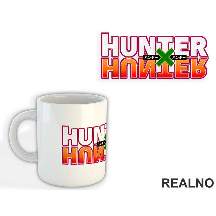 LOGO - COLORS - HUNTER X HUNTER - ŠOLJA