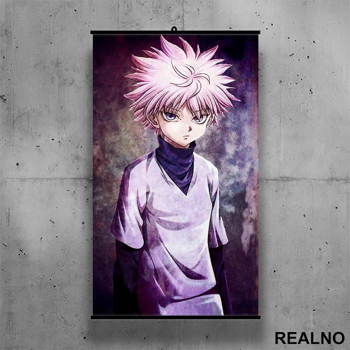 PURPLE KILLUA - HUNTER X HUNTER - POSTER SA NOSAČEM