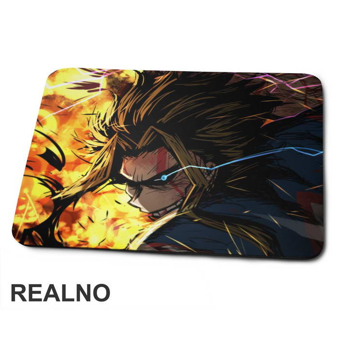 ALLMIGHT ONE FOR ALL EXPLOSION - MY HERO ACADEMIA - PODLOGA ZA MIŠ