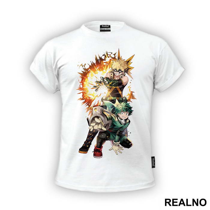 BAKUGO AND DEKU - MY HERO ACADEMIA - MAJICA