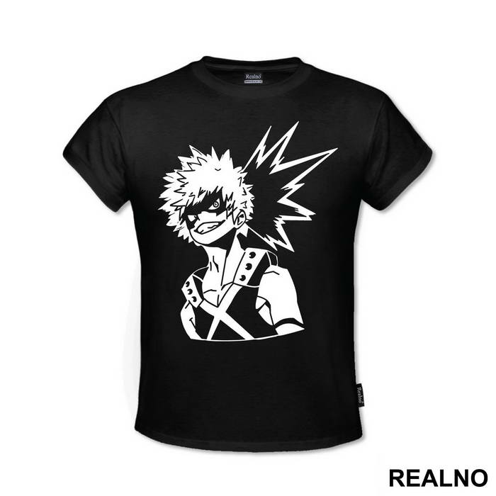 BAKUGO SILHOUETTE - MY HERO ACADEMIA - MAJICA