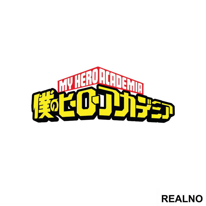 LOGO - MY HERO ACADEMIA - NALEPNICA