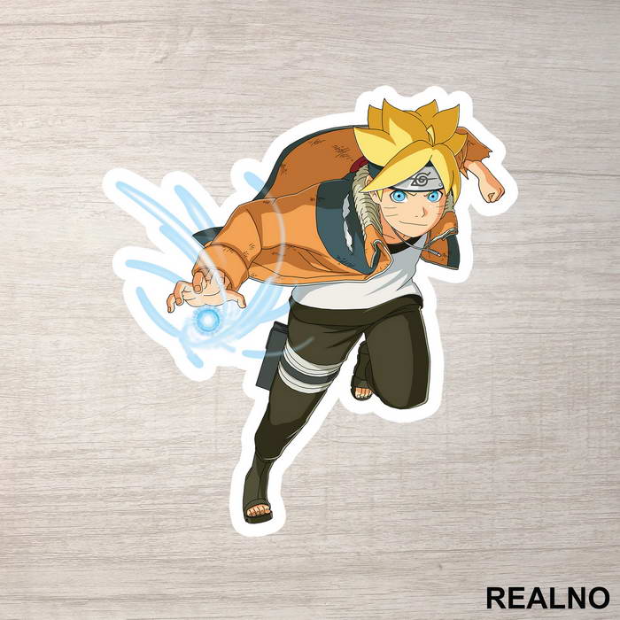 BORUTO RASENGAN - NARUTO - NALEPNICA