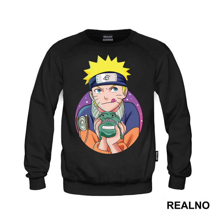 Holding A Cute Frog Wallet - Naruto - Duks