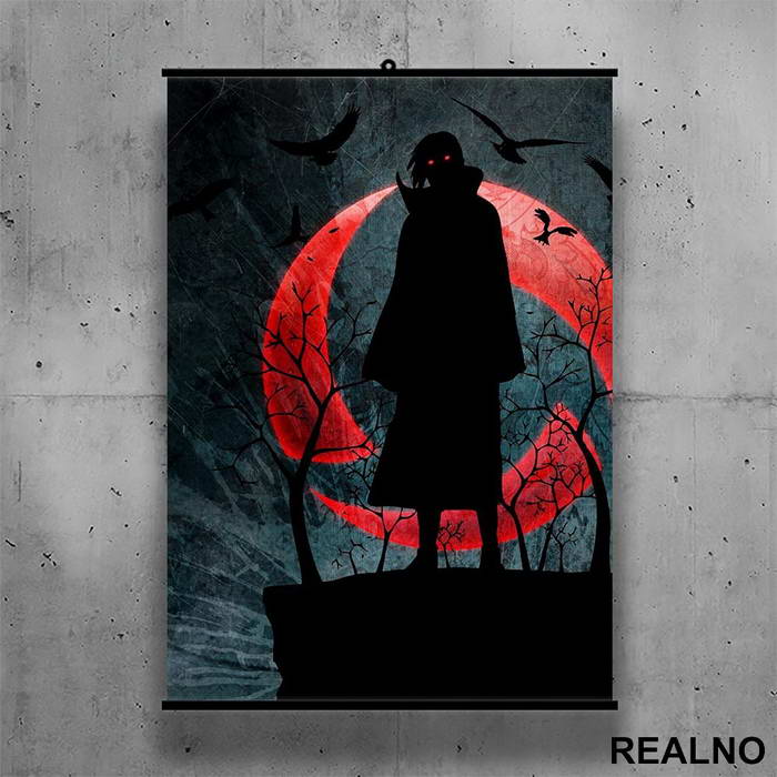 ITACHI DARK - NARUTO - POSTER SA NOSAČEM