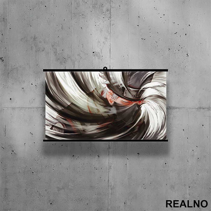 KAKASHI - VORTEX - NARUTO - POSTER SA NOSAČEM