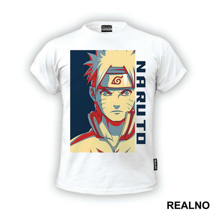 RETRO ART - NARUTO - MAJICA