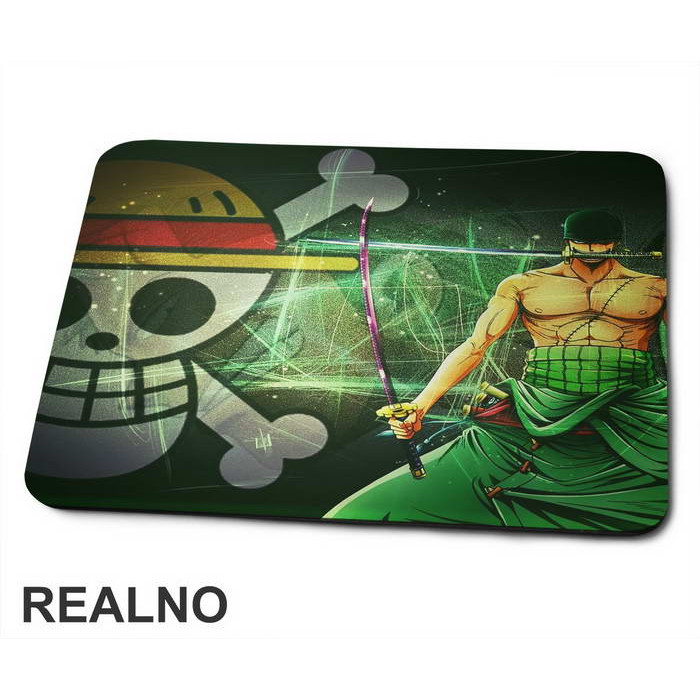 RORONOA ZORO - ONE PIECE - PODLOGA ZA MIŠ