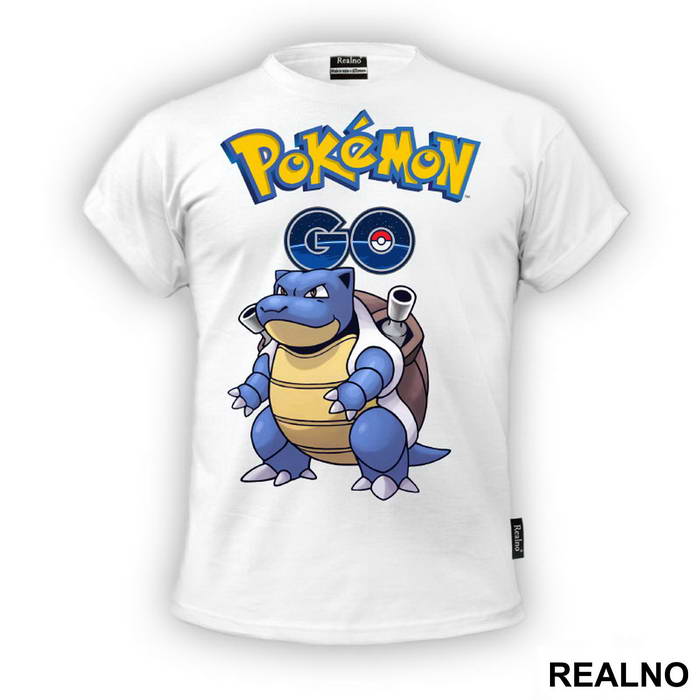 BLASTOISE - POKEMON - GO - MAJICA