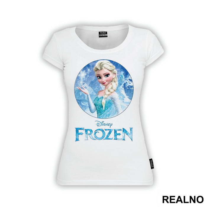 ELSA U KRUGU - ZALEĐENO KRALJEVSTVO - FROZEN - MAJICA