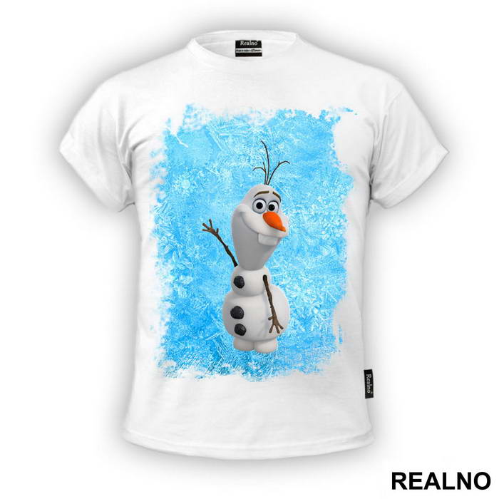 OLAF ŠALJE POZDRAV - ZALEĐENO KRALJEVSTVO - FROZEN - MAJICA