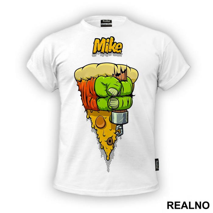 MIKE - PIZZA - NINDŽA KORNJAČE - MAJICA