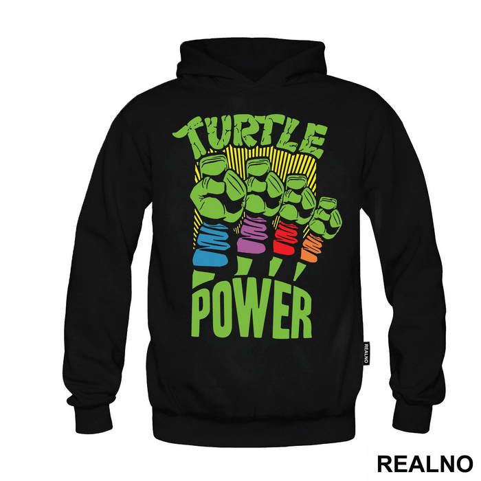 TURTLE POWER - HANDS IN THE AIR - NINDŽA KORNJAČE - DUKS