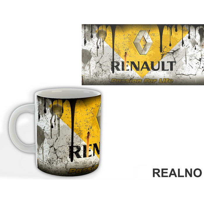 RENAULT - AUTO - CAR - ŠOLJA