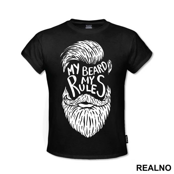 MY BEARD MY RULES FACE - BRADA - DUKS