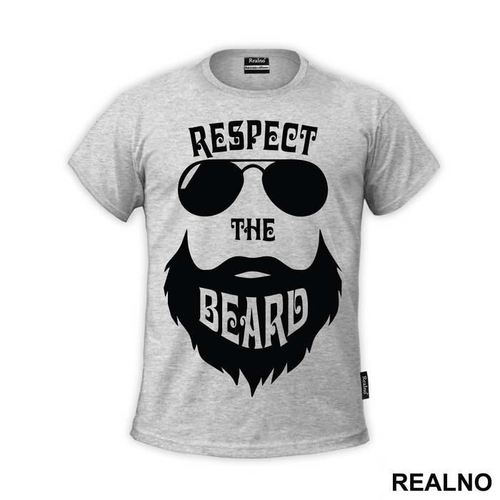 RESPECT THE BEARD - BRADA - MAJICA