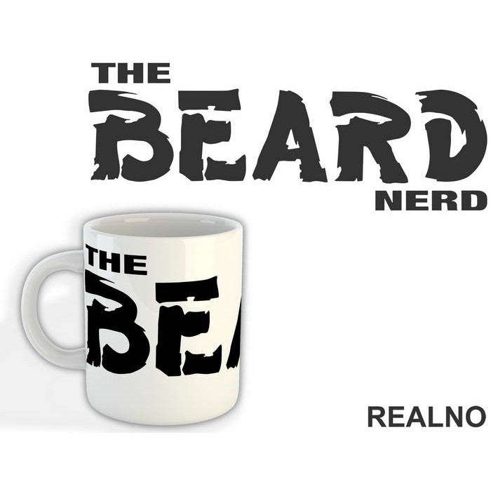 THE BEARD NERD - BRADA - ŠOLJA