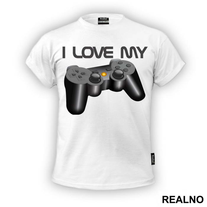 I LOVE MY PLAY STATION - GEEK - MAJICA