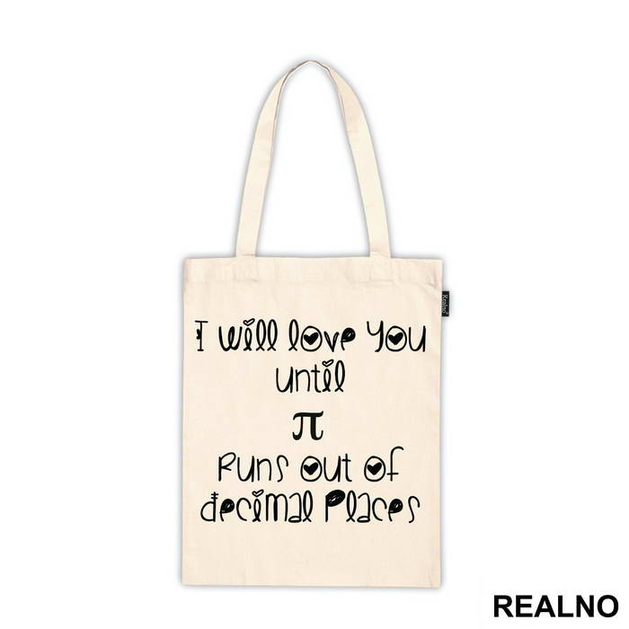 I WILL LOVE YOU UNTIL PI RUNS OUT OF DECIMAL PLACES - LJUBAV - CEGER
